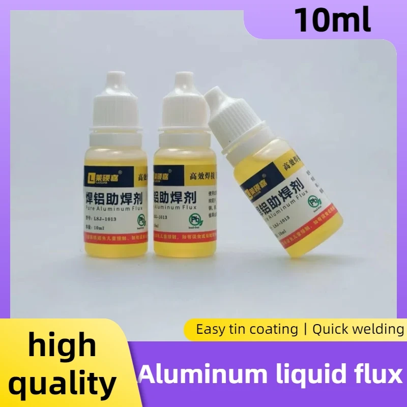 10ml-Bottle-high-quality-No-clean-Aluminum-Liquid-Flux-Wash-Free ...