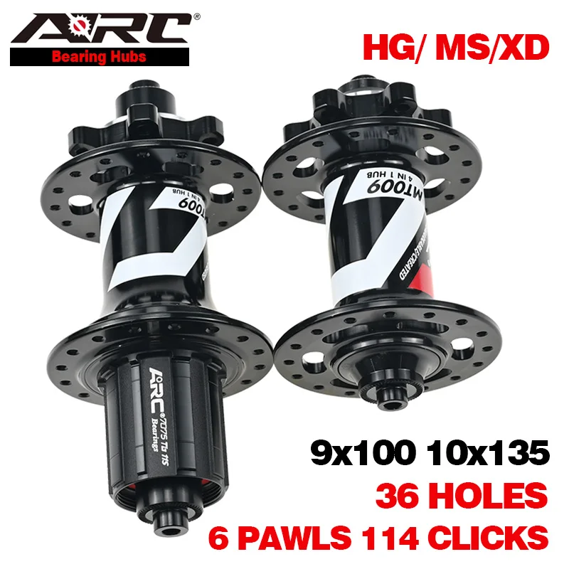 ARC-36-Holes-Disc-Brake-Mountain-Bike-Hub-Front-9x100-Rear-10x135-Bike ...