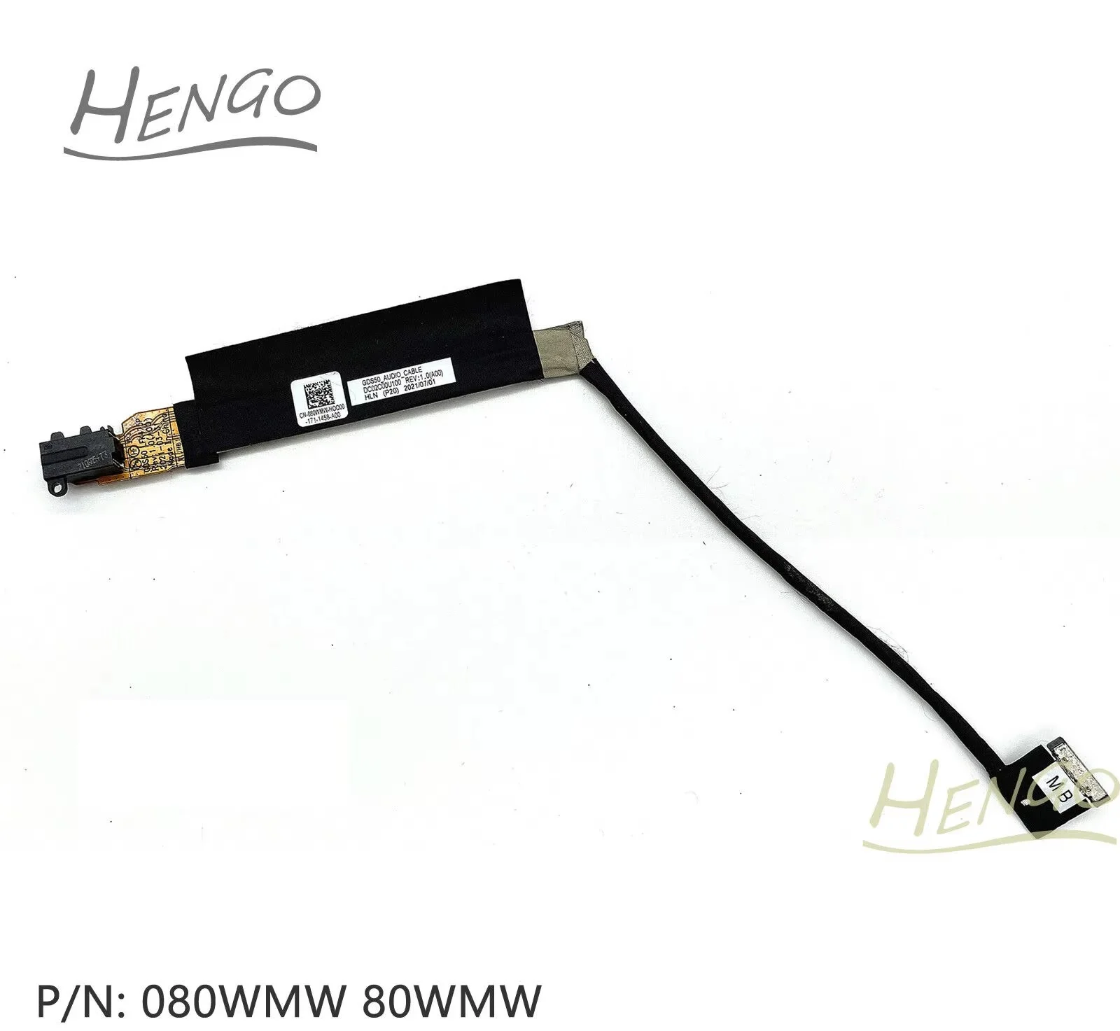 080WMW 80WMW Black New For Alienware X15 R1 R2 Earphone Audio Connector ...