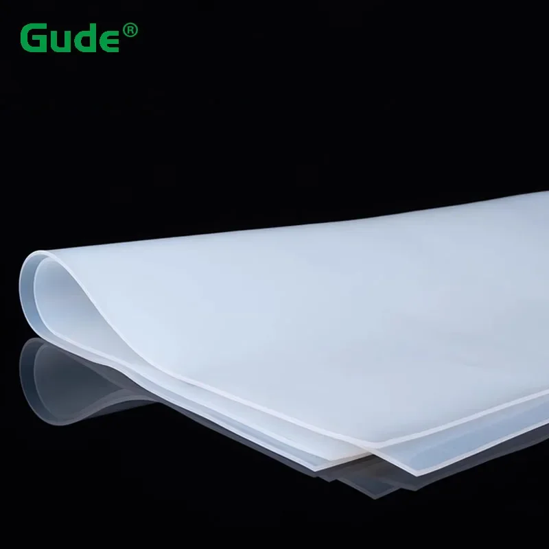 Translucent-Silicone-Rubber-Sheet-Plate-Mat-White-Clear-Silicone-Gasket ...