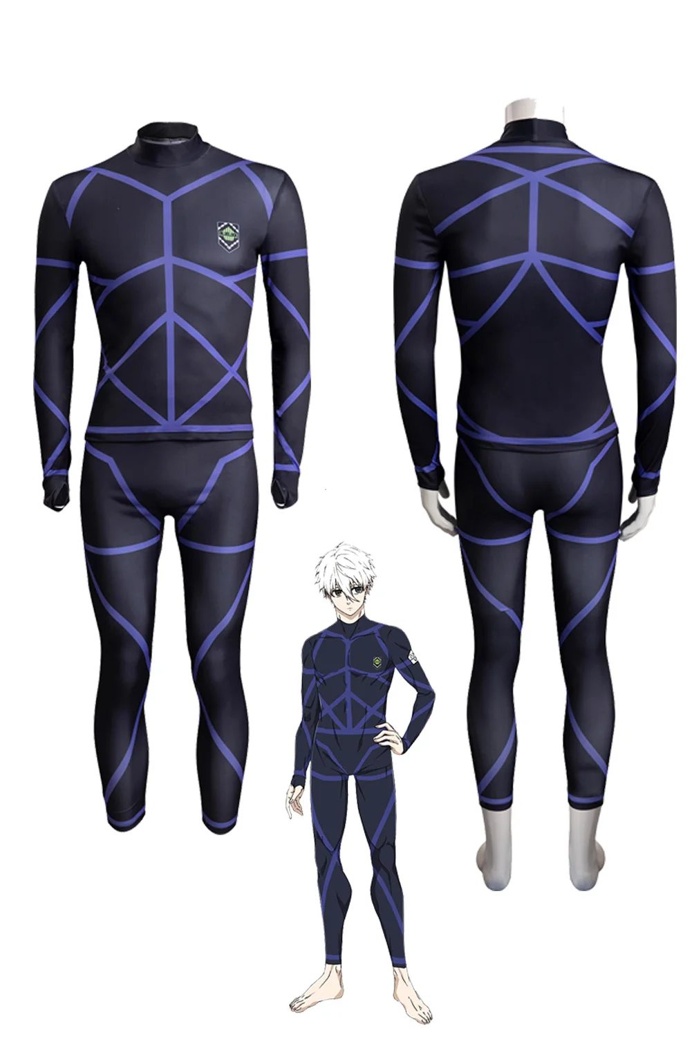 Blue-Lock-Cosplay-Treinamento-Uniforme-Costume-Top-pants-Fullset ...