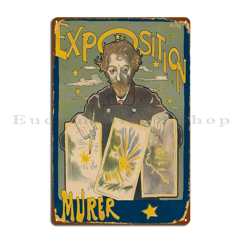 Print-From-Vintage-French-Art-Exposition-Poster-Metal-Sign-Poster ...