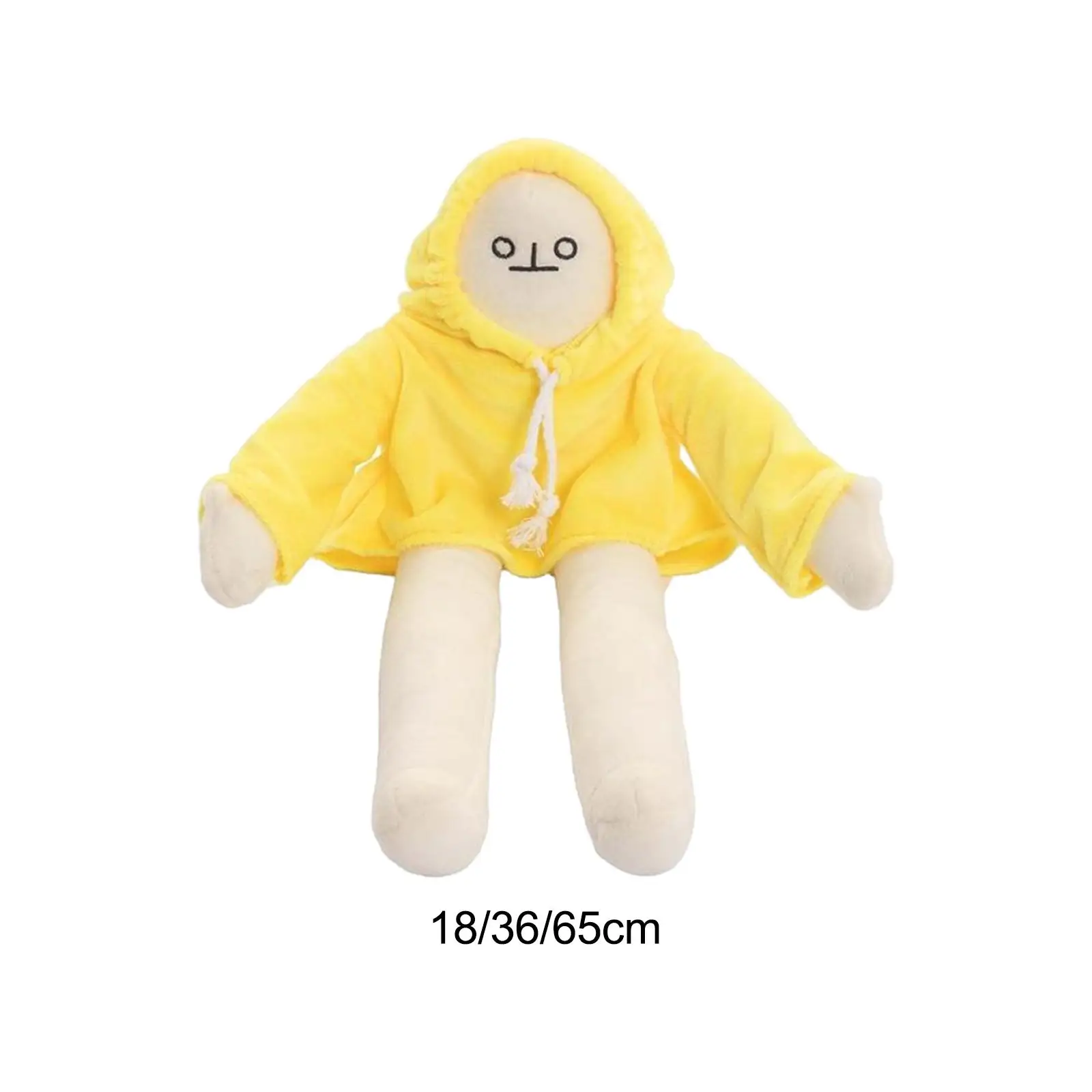 Plush-Banana-Man-Toy-Yellow-Changeable-Gift-Creative-Funny-Weird-Banana ...