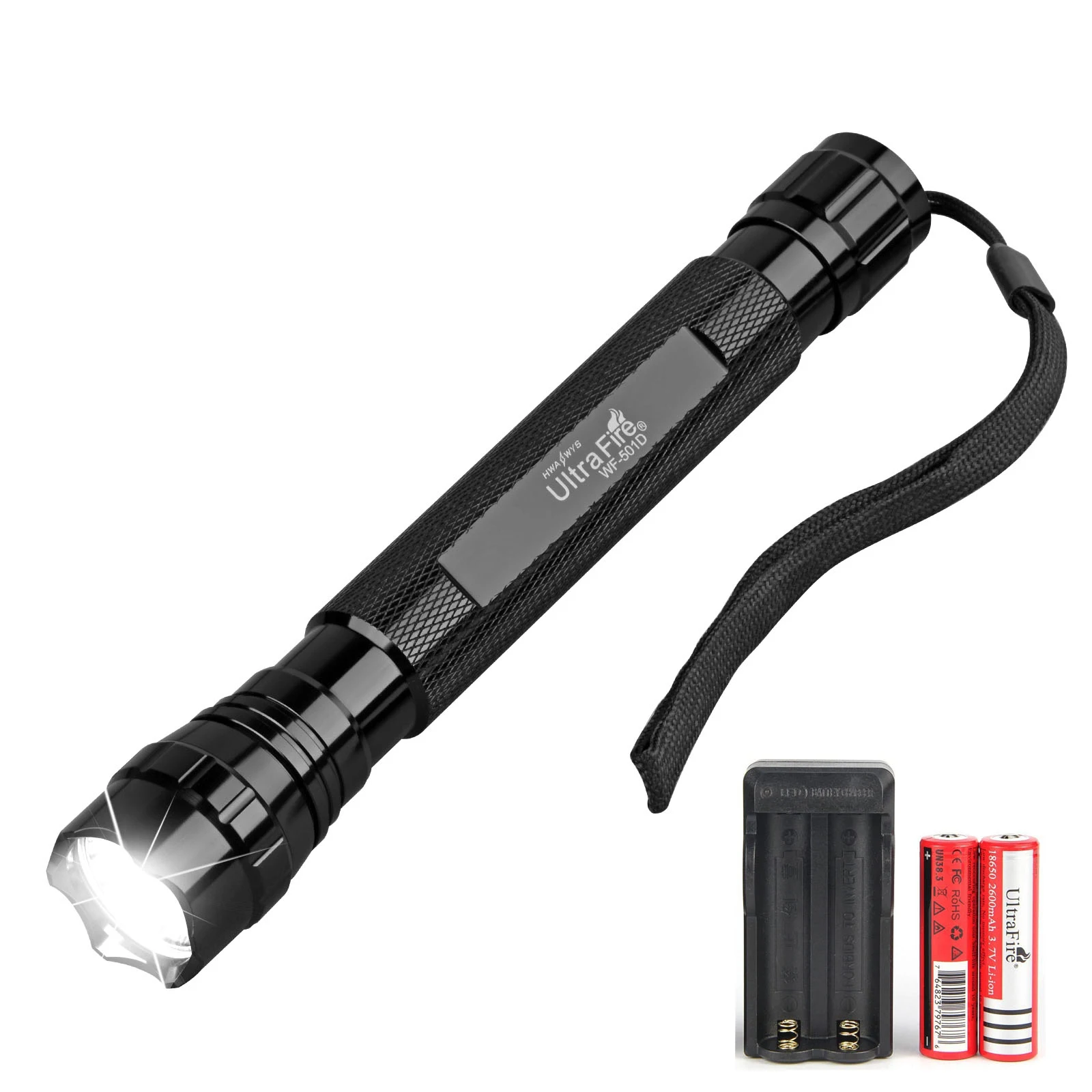 UltraFire-WF-501D-Military-Tactical-Led-Flashlight-High-Power-18650 ...