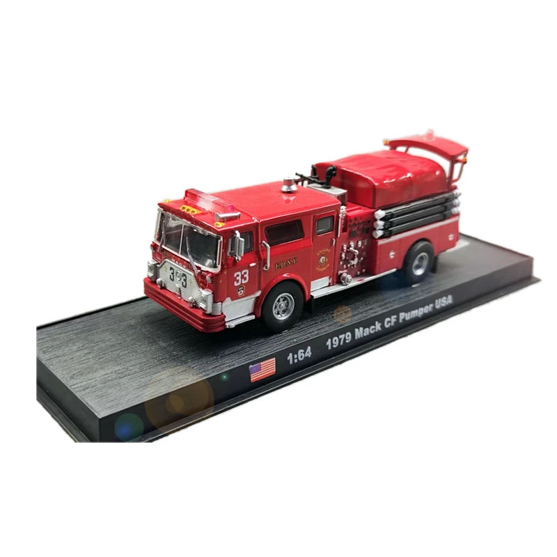Diecast Car Model Toys 1979 MACK CF PUMPER Fire-engine Die-cast Metal 1 ...