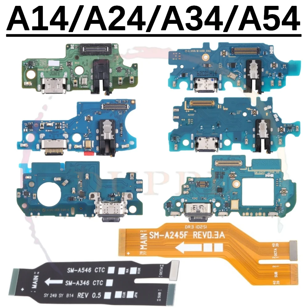Для Samsung Galaxy A14 A24 A34 A54 5G A546 док-разъем USB зарядное устройство порт для зарядки ...