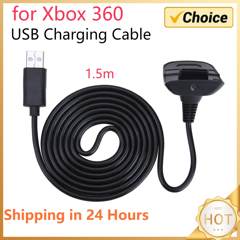 DC-5V-USB-Charging-Cable-Cord-Wire-Line-for-Microsoft-Xbox360-Wireless ...