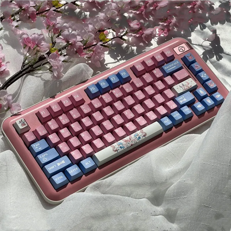 Dye-Sublimation-Anime-Poke-mon-Sylveon-Keycap-Cherry-Profile-PBT ...