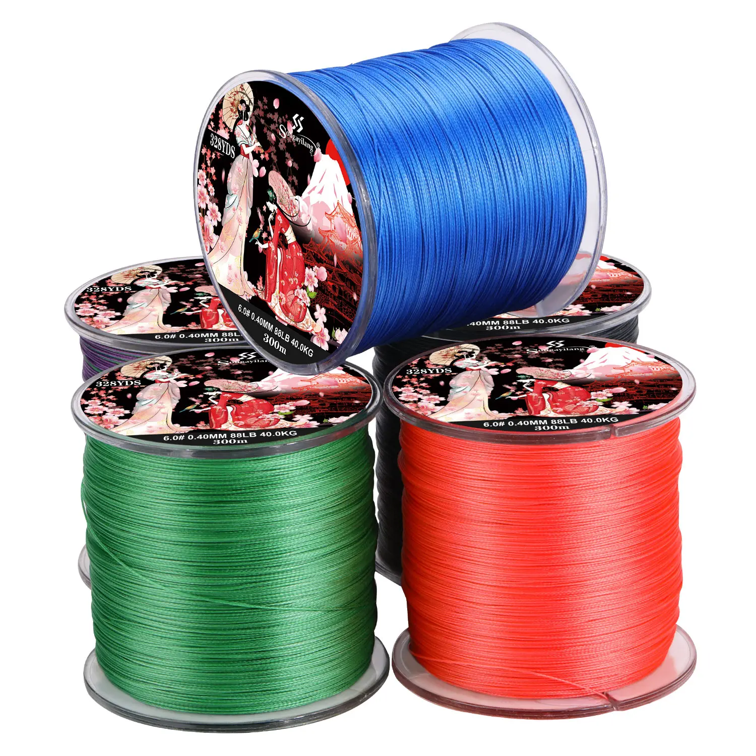 Catfish Braid|sougayilang 8-strand Braided Fishing Line 100m-300m ...