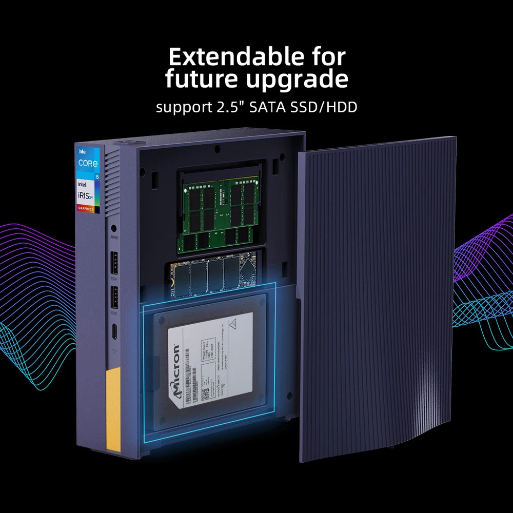 Transpeed Mini PC: Intel Gaming – Assorted Produce