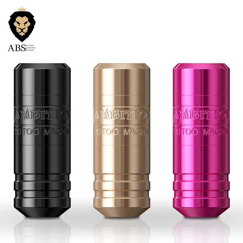 ABS-Torped-Rotary-Tattoo-Machine-4-0-4-5-5-0mm-Stroke-Short-Tattoo-Pen ...