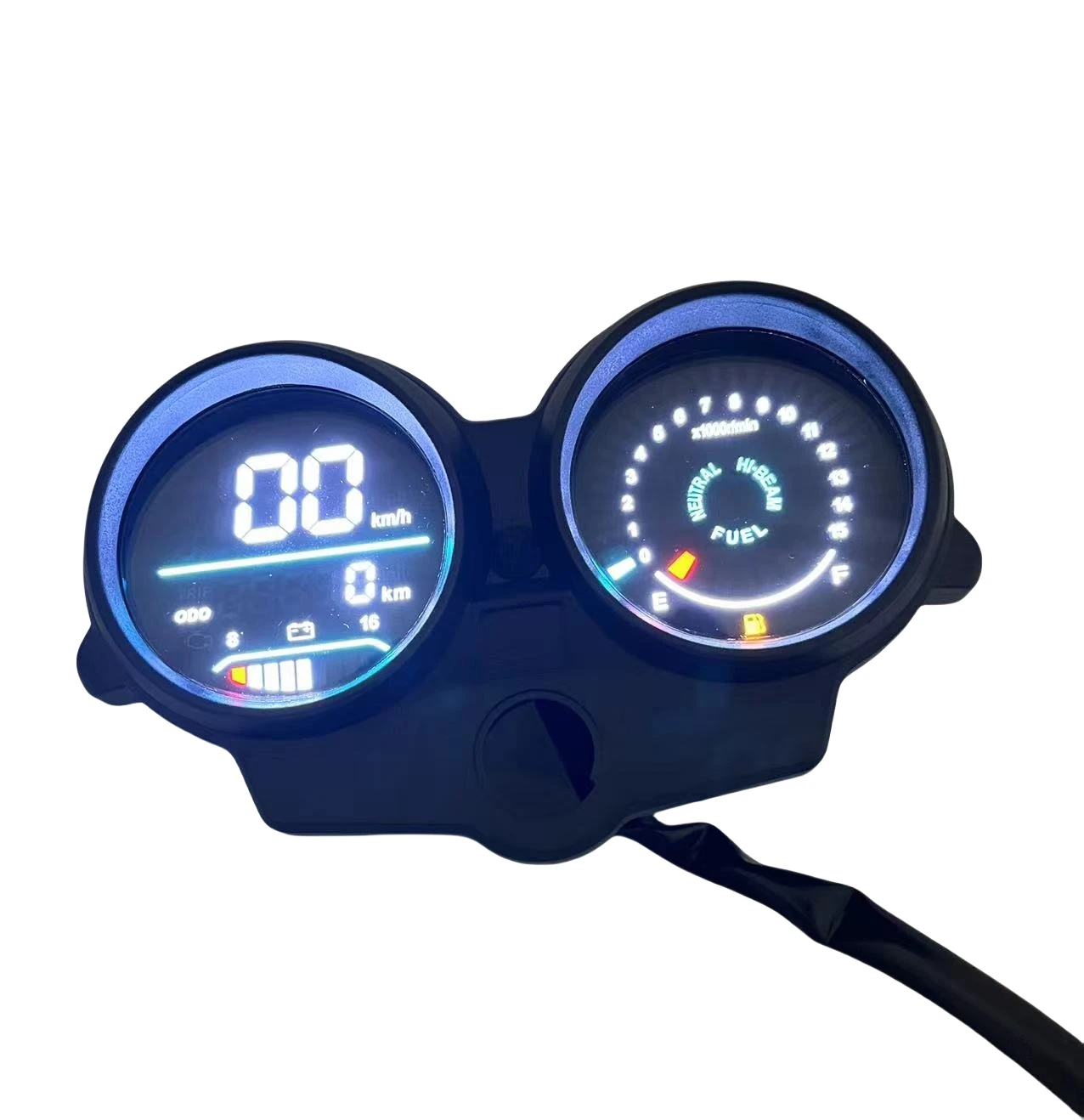 For Honda Fan125 CG125 TITAN 125 2005-2013 Panel Digital LED ...