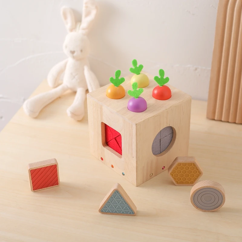 Caja Montessori de Formas y Texturas - BeePeque