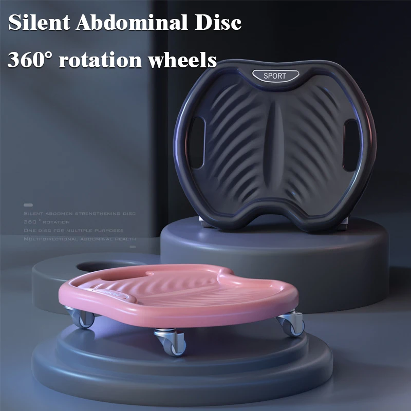 Multifuncional-disco-abdominal-4-roda-de-deslizamento-muscular-power ...