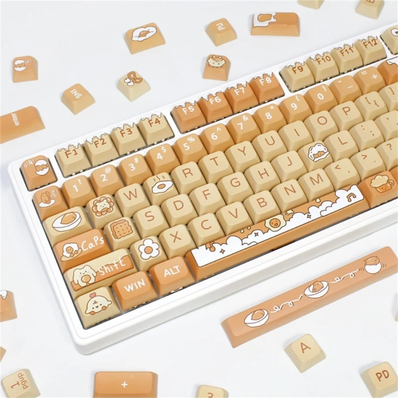 130-Keys-PBT-Heat-Sublimation-XDA-Keycap-for-Mechanical-Keyboards ...