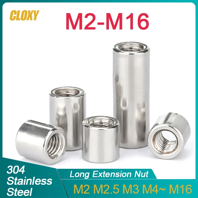 304-Stainless-Steel-M2-M2-5-M3-M4-M5-M6-M8-M10-M16-Extension-Thicken ...