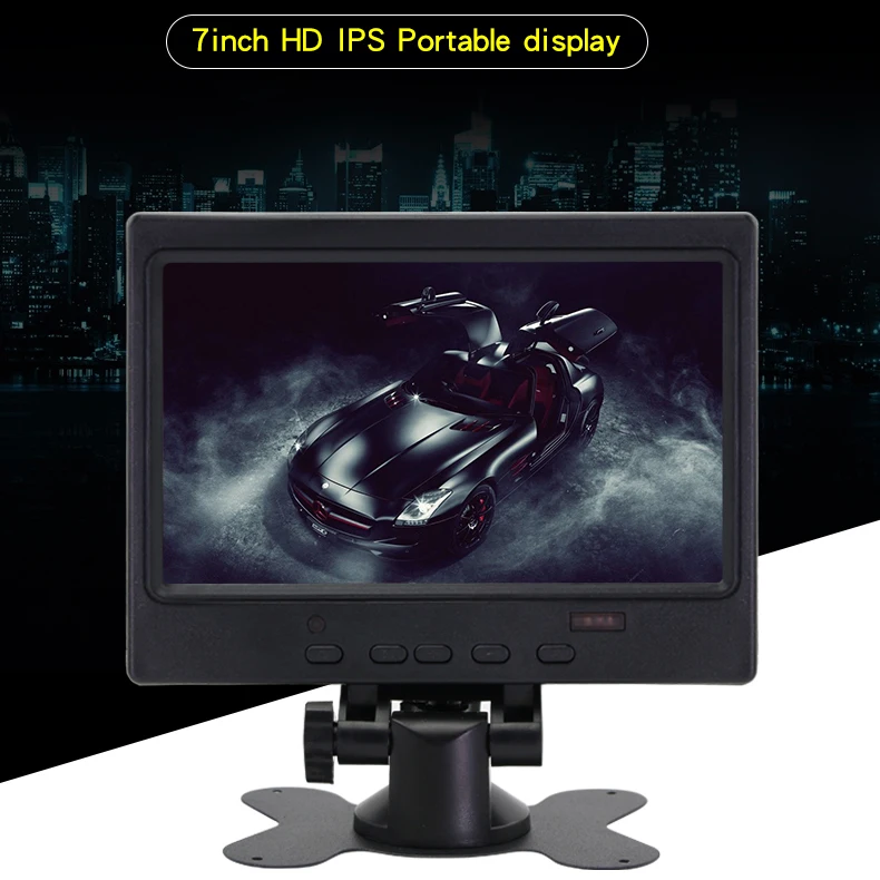 7inch-HD-Portable-Display-HDMI-compatible-IPS-1024-600-Screen-AV-CCTV ...