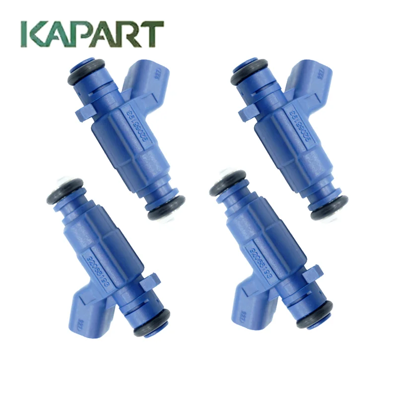 4pcs 0280156300 Fuel Injector 92068193 fit For Chevrolet Malibu Equinox ...