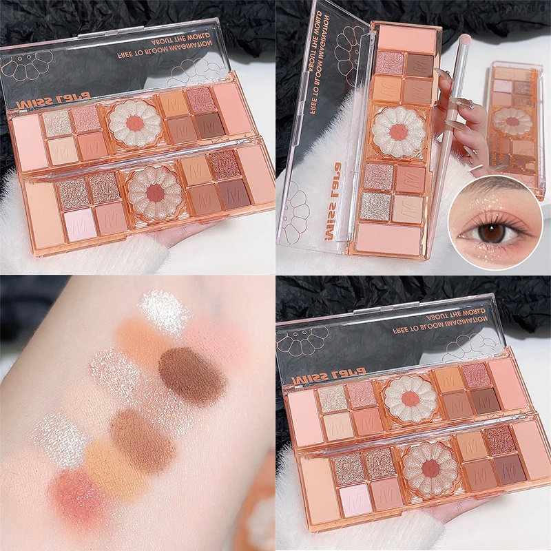 12Color-Daisy-Eyeshadow-Blush-Palette-Professional-Multi-purpose ...