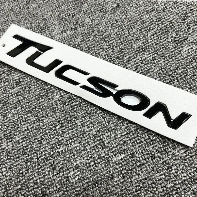 3D ABS Fit 2019-2021 TUCSON Rear Liftgate Nameplate Emblem Badge Letter ...