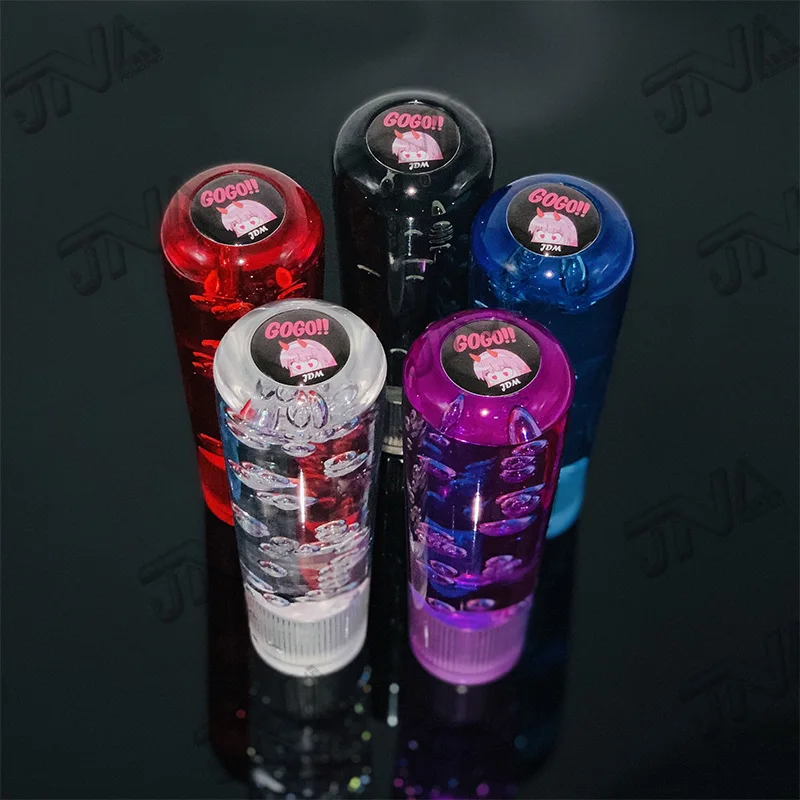 Customized Sticker Gear Shift Knob 15cm Gogo! Jdm Bubble Crystal Gear ...