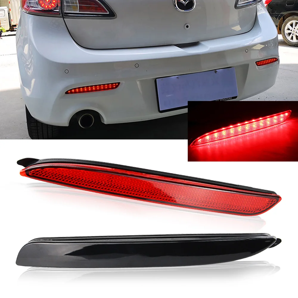 LED-Car-Reflector-Tail-Brake-Lights-For-Mazda-3-2010-2011-2012-2013 ...