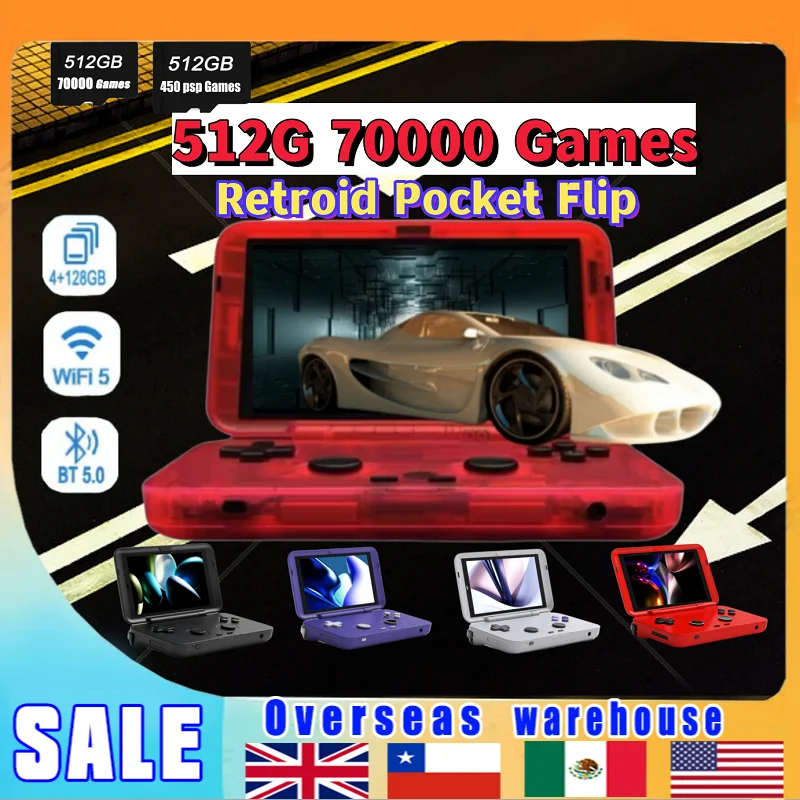 Retroid-Pocket-Flip-REPRODUCTOR-DE-juegos-port-til-Retro-pantalla-t ...