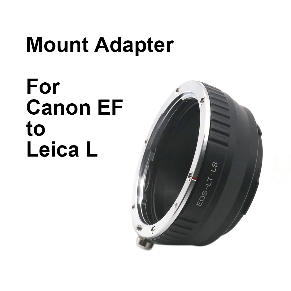 EF - L For Canon EOS EF / EF-S lens - Leica L Mount Adapter Ring EF-TL ...