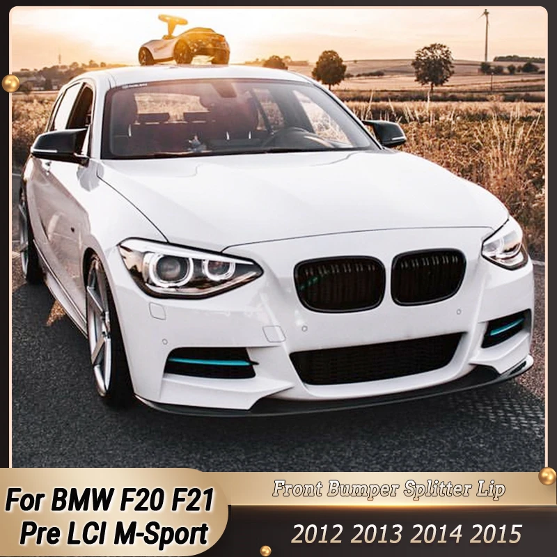 2pcs Car Front Bumper Lip Body Kit Spoiler Splitter Canard Lip Splitter ...