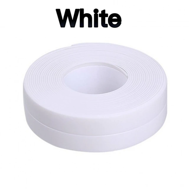 PVC Sealing Strip Tape Bathroom Bath Toilet Caulk Tape Self Adhesive ...