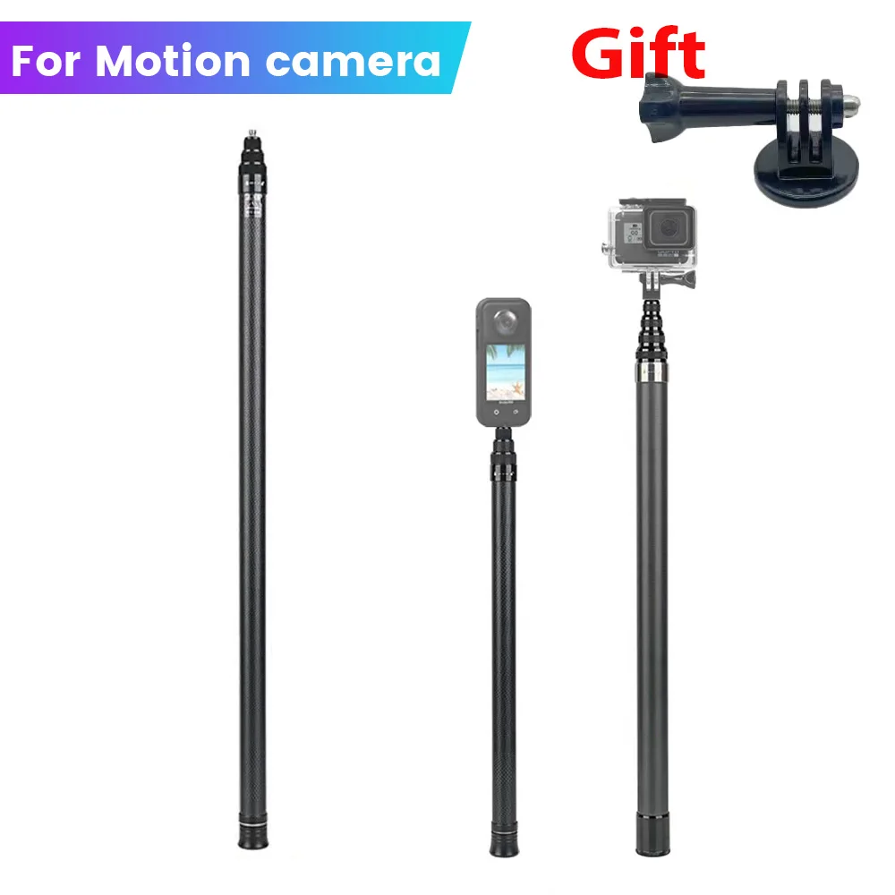 Insta360-Carbon-Fiber-Extended-Selfie-Stick-3-0M-7-9-Knots-For-Insta ...
