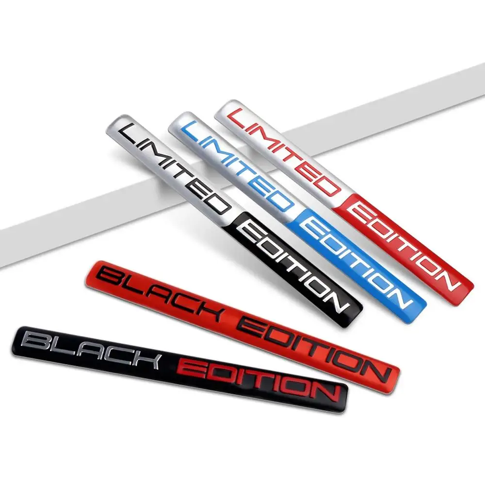 3D-Aluminum-LIMITED-EDITION-Emblem-BLACK-EDITION-Badge-Car-Body ...