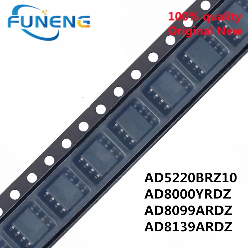 10PCS-100-New-AD5220BRZ10-AD5220-AD8000YRDZ-AD8000-AD8099ARDZ-AD8099-AD8139ARDZ-AD8139-sop-8 ...