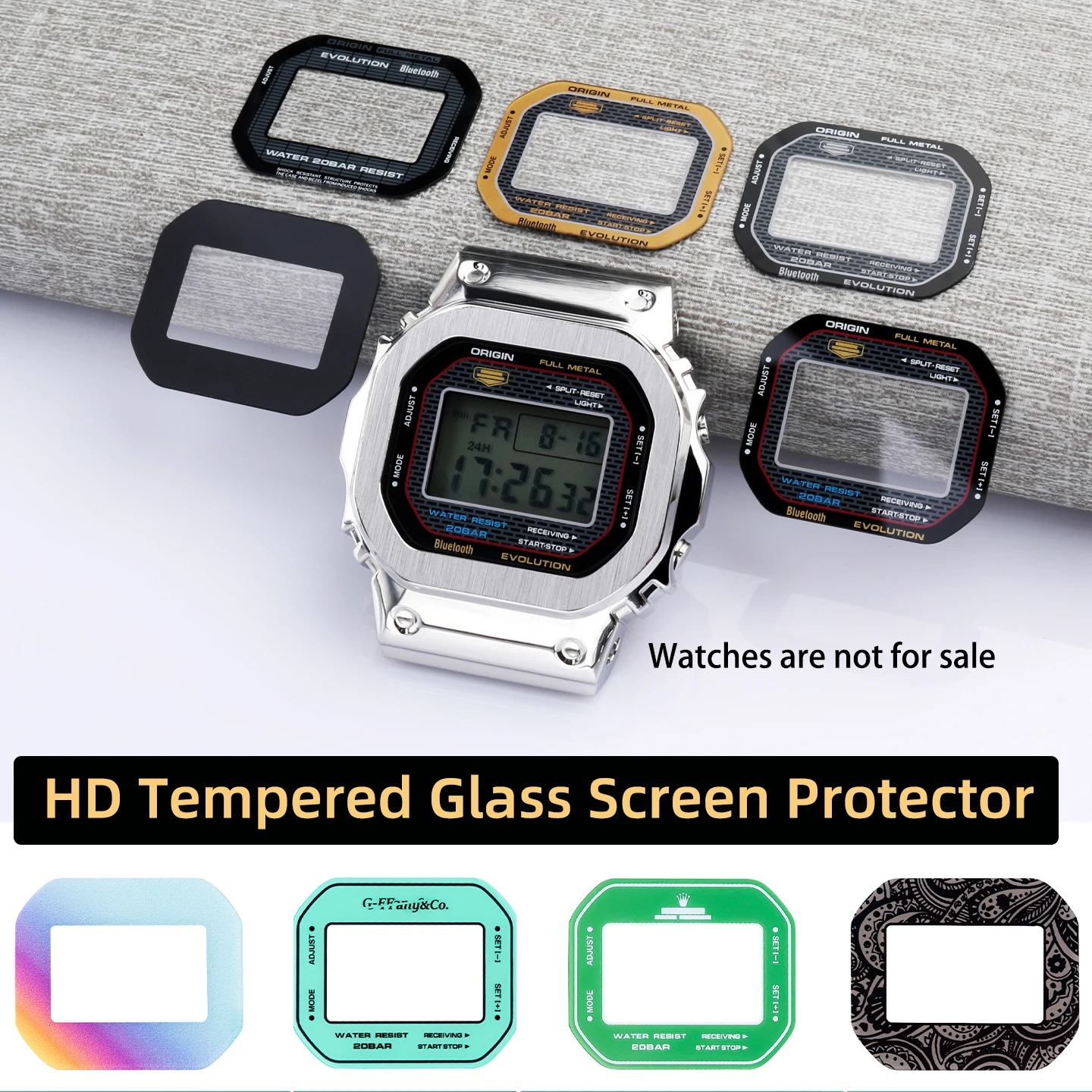 High Quality HD tempered film for Casio G-shock DW-5600 GW-B5600 high ...