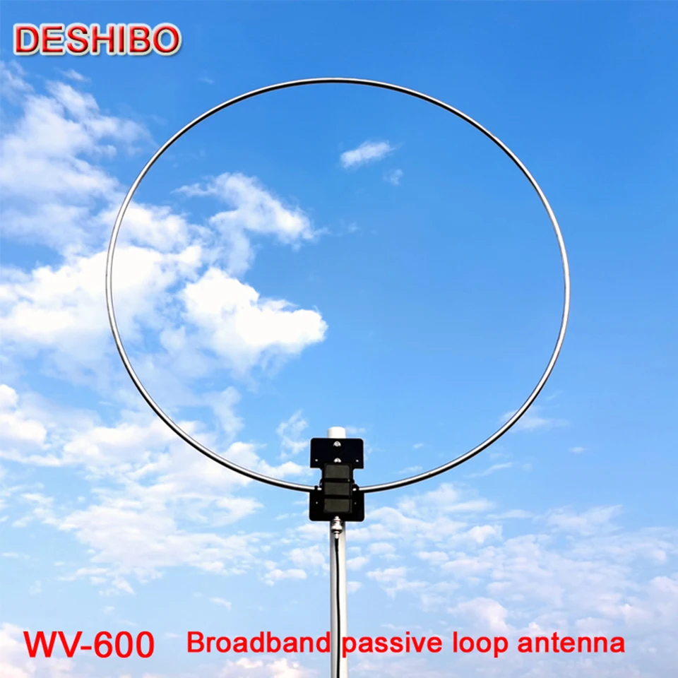 DESHIBO-WV-600-Loop-Antenna-For-SDR-Shortwave-HF-MW-FM-UHF-VHF-Airband ...