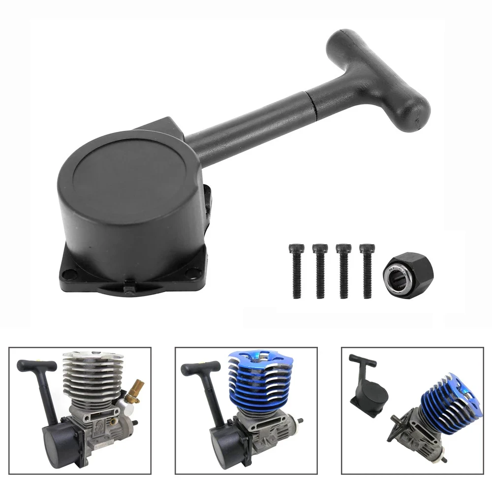 HSP 엔진 핸드 풀러 R020 SH 16 18 21 니트로 RC 용 엔진 스타터 발사기 HSP SH ZHONGYANG ...