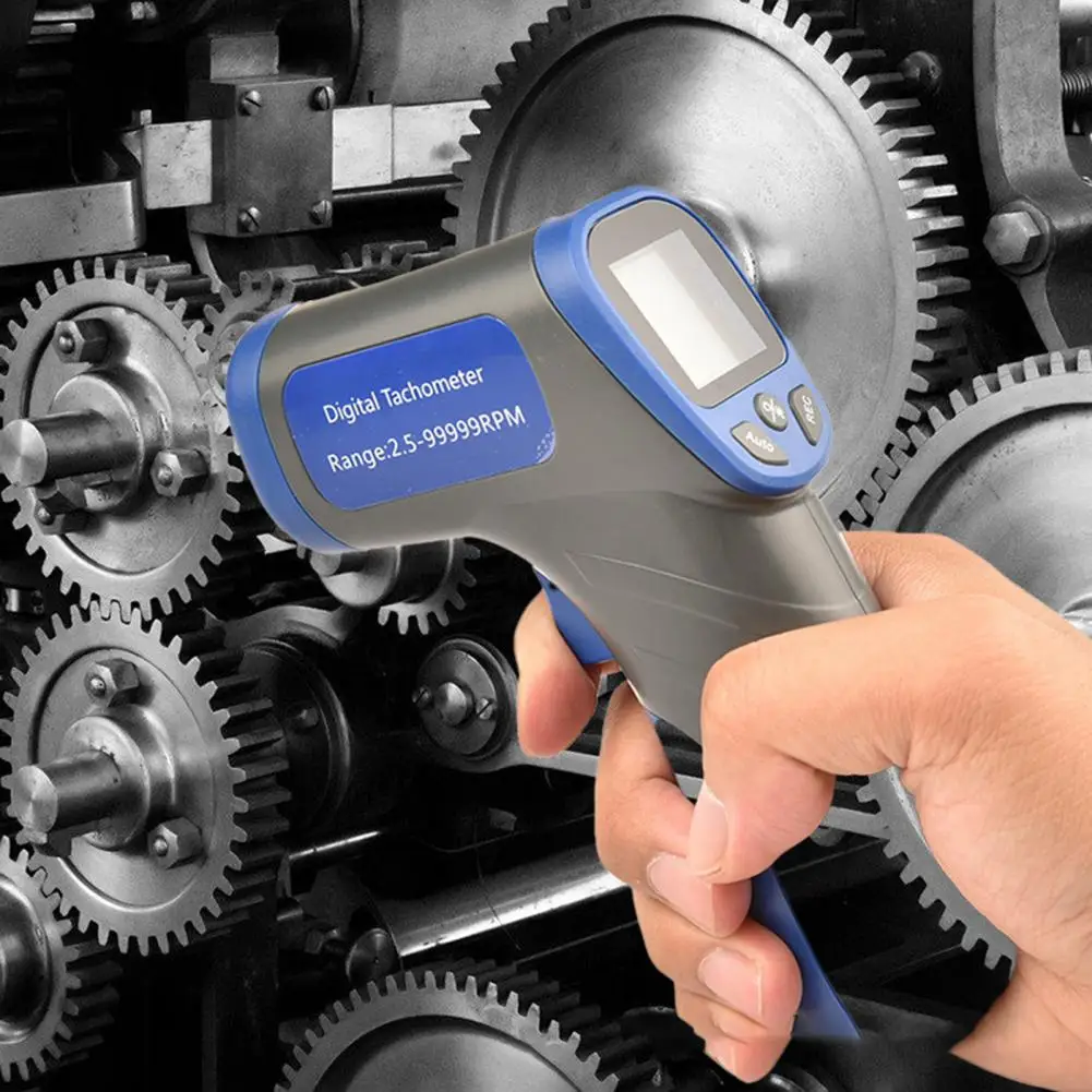 Handheld-Tachometer-Digital-Display-Tachometer-Non-Contact-Infrared ...