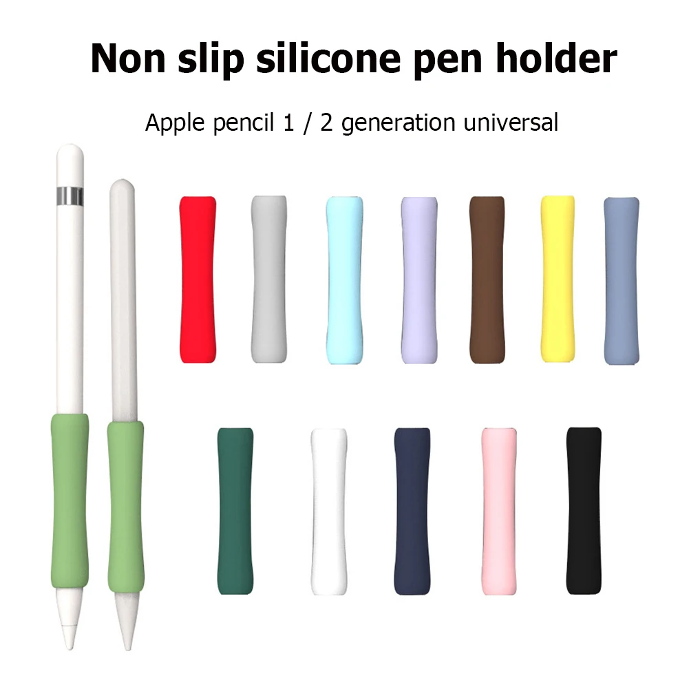 Stylus-Cover-for-Apple-Pencil-1-2-Anti-Slip-Tablet-Touch-Pen-Grip ...