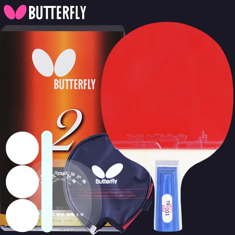 Authentic-Butterfly-Table-Tennis-Racquet-2-Series-Butterfly-beginner ...