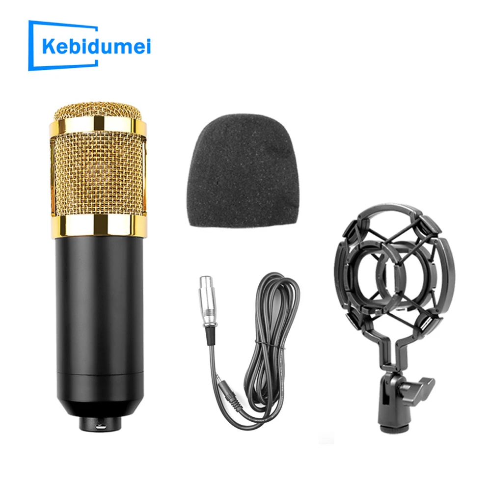 Professional-Microphone-Set-BM800-Studio-Condenser-Mikrofon-Mic-For-PC ...