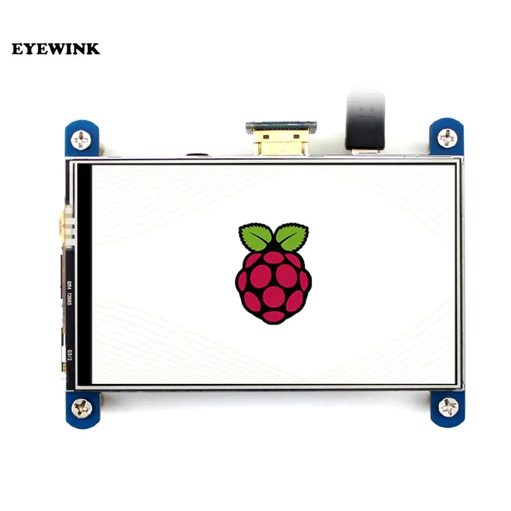Raspberry Pi Lcd Touchscreen 4 Inch/5 Inch 800x480 Ips Hdmi Display ...