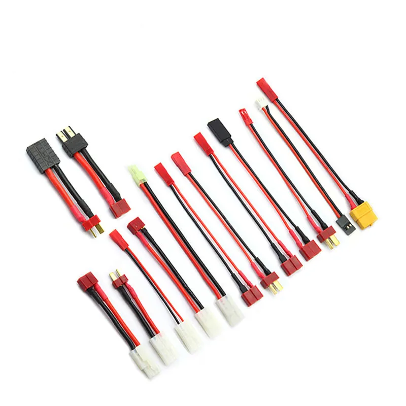 T Plug Jst Xt60 Trx Jr Tamiya Ec3 Deans Plug Male Female Cable ...