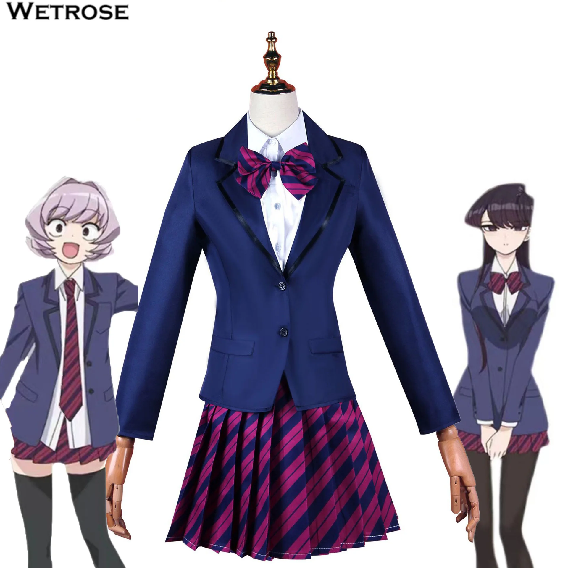 【Wetrose】In Stock Komi Shouko Osana Najimi Cosplay Costume Komi Can’t ...