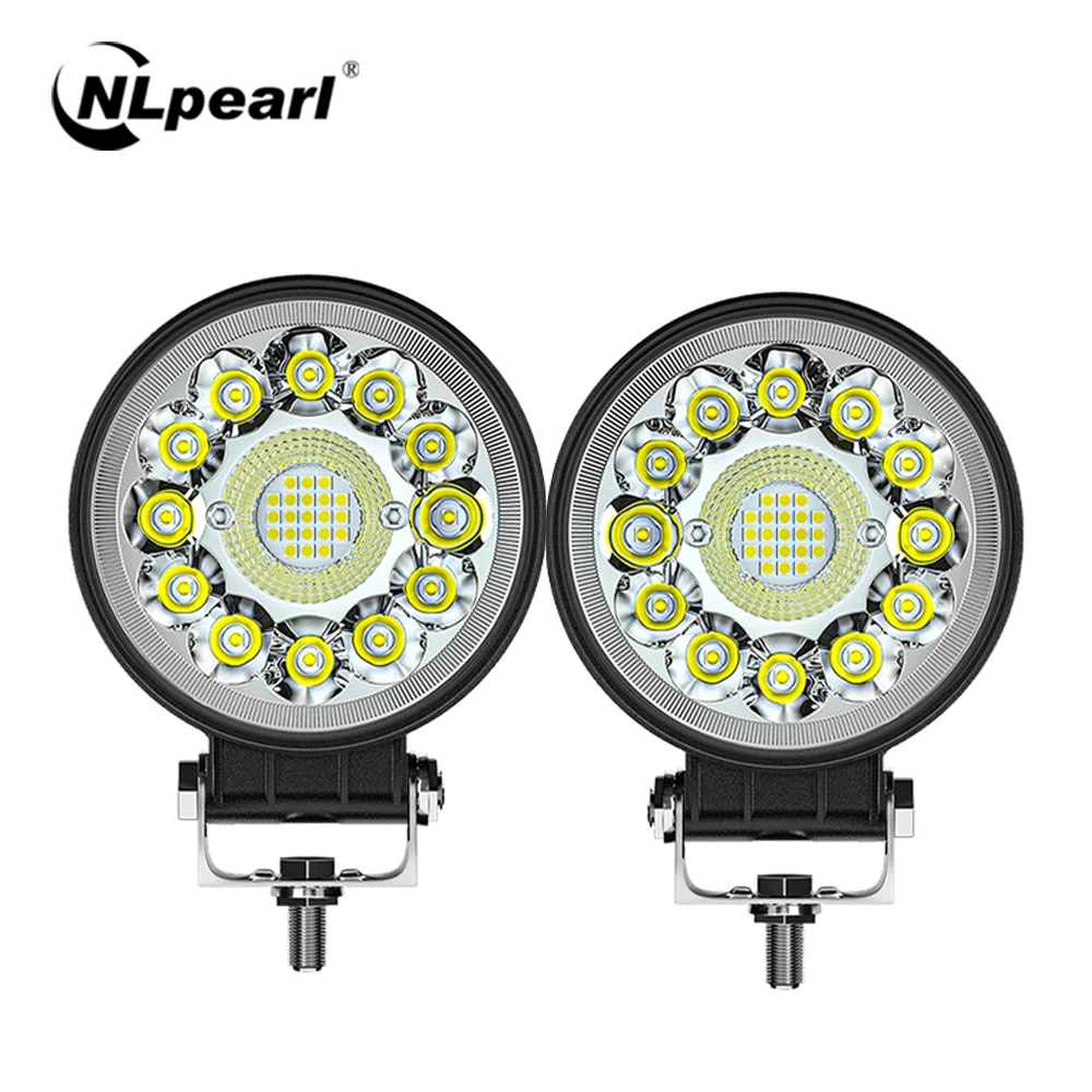 NLpearl 4inch 99W LED Bar Offroad 4X4 Spotlight For Jeep Truck Car ...