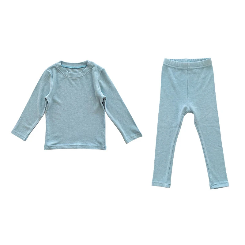 kid boys' girls colourful clothes cotton suit children short sleeve set ...