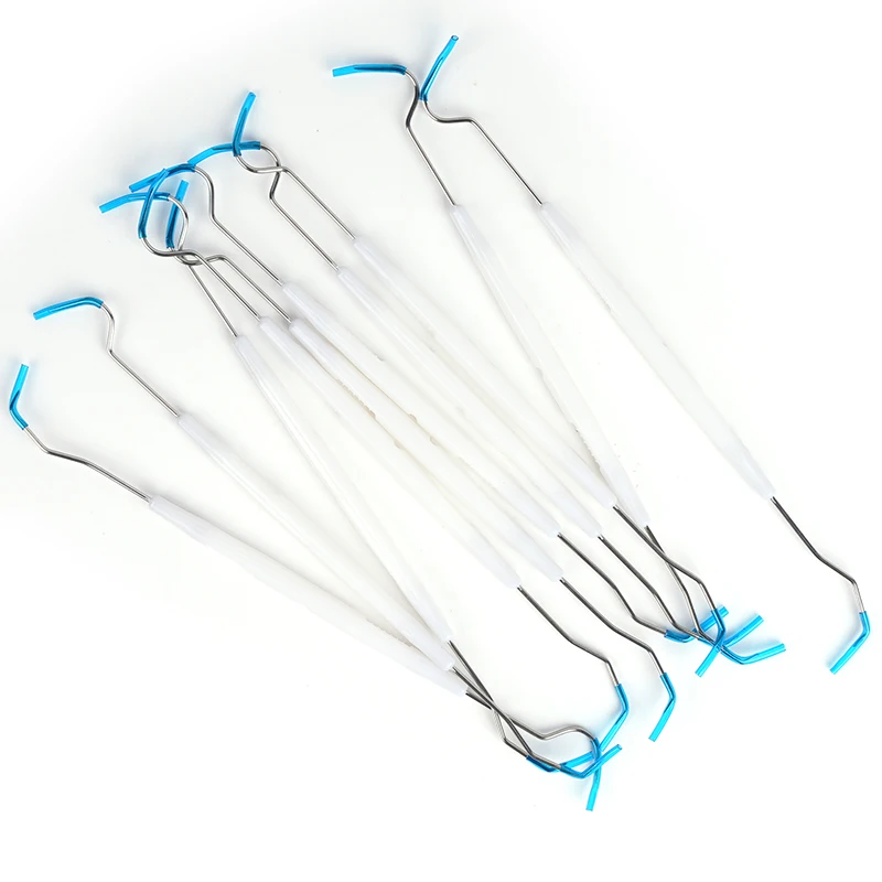 10pcs Dental Explorer Probe Double Hook Dentist Tool Dental Tool Teeth ...