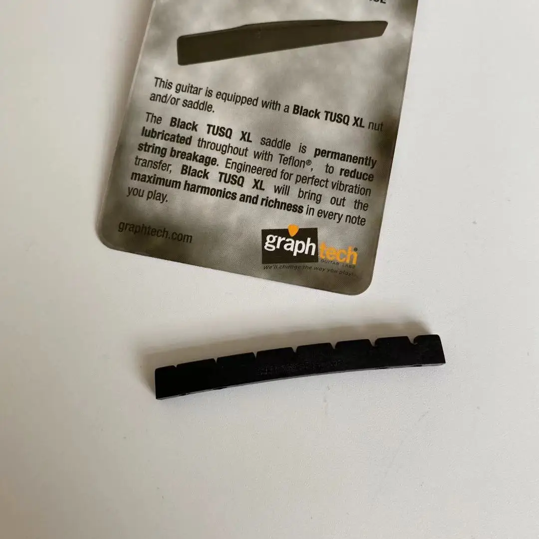 Graph-Tech-Guitar-Nut-Black-TUSQ-5700-00-For-7-Strings-st-tele-Style ...