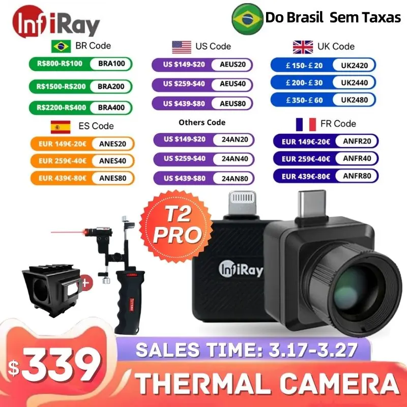 Infiray-Infrared-Thermal-Imager-T2-PRO-Monocular-Thermal-Camera-Night-Vision-Thermal-Scope-25Hz ...