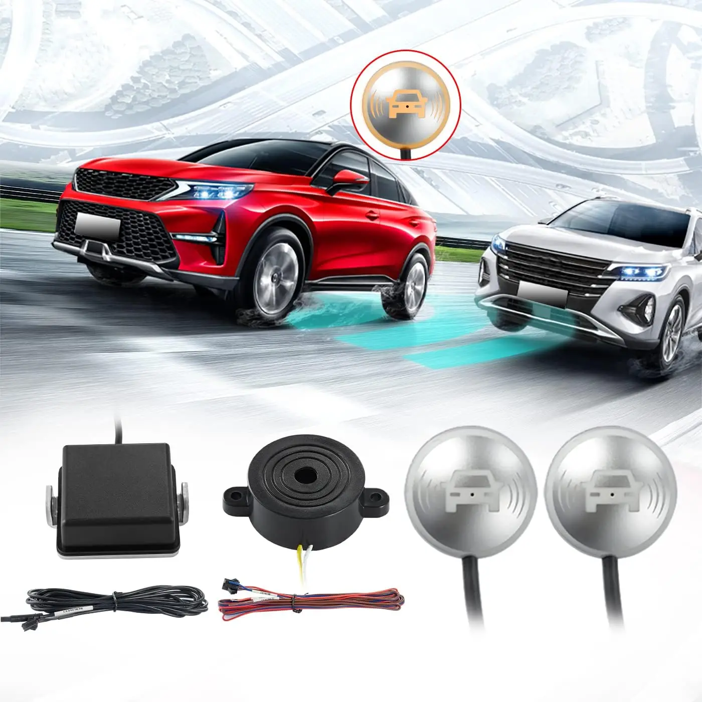 Ultrasonic-Blind-Spot-Detection-System-Universal-Car-Radar-Blind-Spot ...