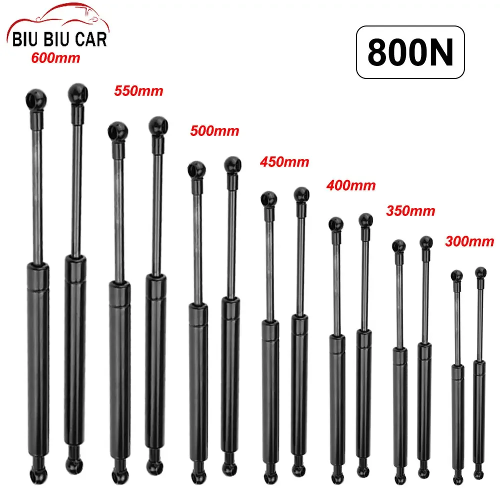 2x-Car-Front-Engine-Hood-Lift-Supports-Props-Rod-Arm-Gas-Springs-Shocks ...